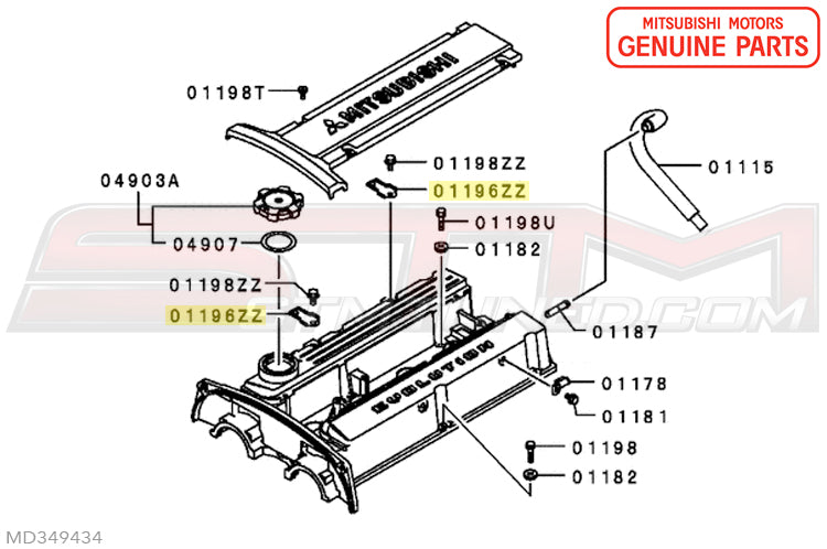 Mitsubishi Valve Cover Breather Fitting DSM Evo 4-9, 56% OFF