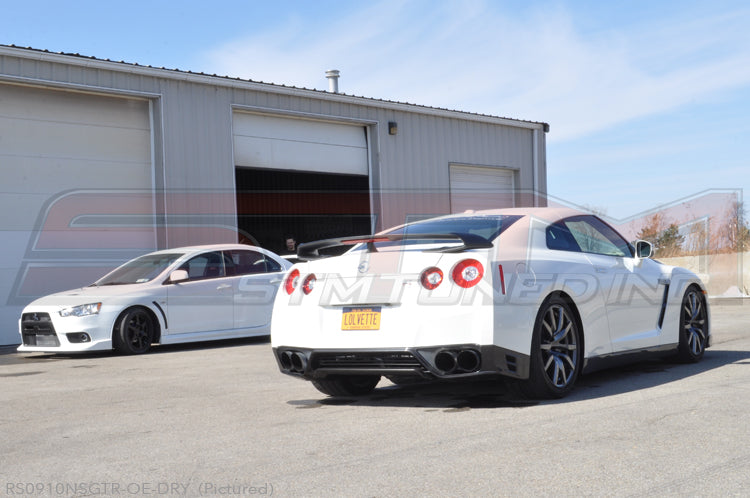 RS0910NSGTR-OE-DRY Seibon R35 GTR OEM Style Dry Carbon Fiber Rear Spoiler