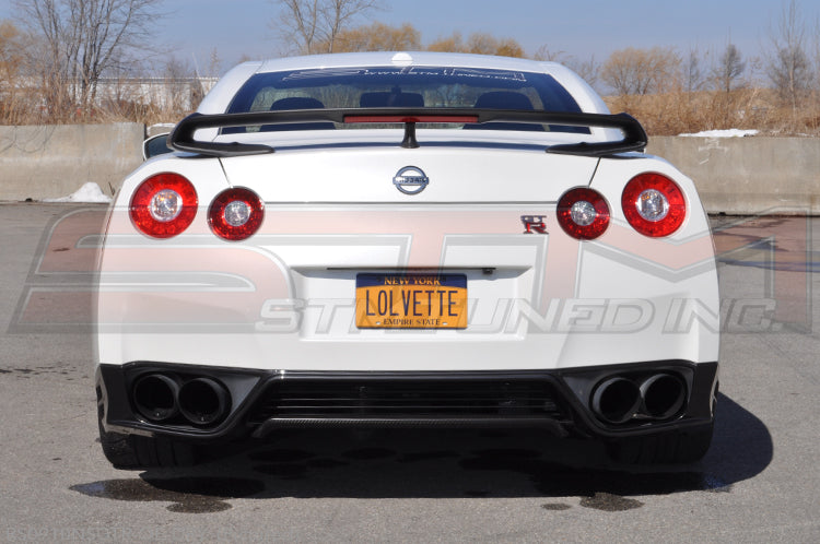 RS0910NSGTR-OE-DRY Seibon R35 GTR OEM Style Dry Carbon Fiber Rear Spoiler