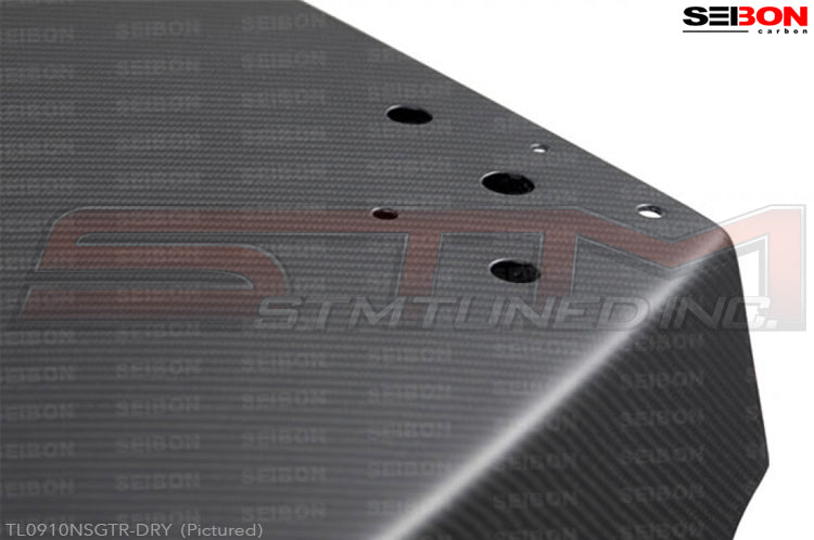 TL0910NSGTR-DRY Seibon R35 GTR Dry Carbon OEM Style with Spoiler Holes