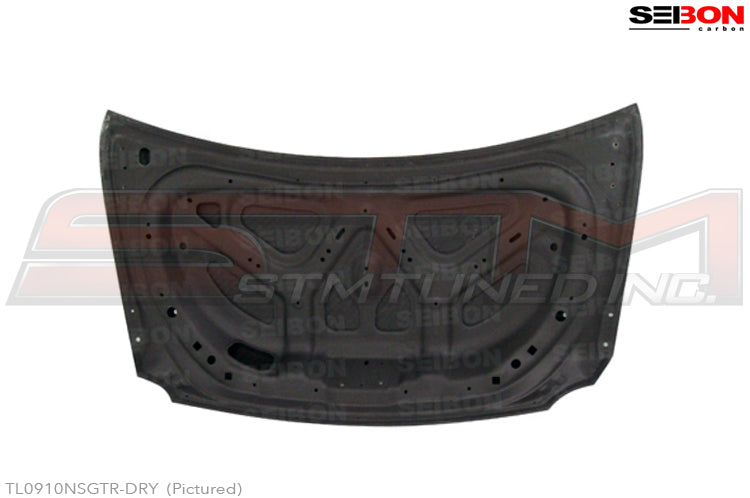 TL0910NSGTR-DRY Seibon R35 GTR Dry Carbon OEM Style with Spoiler Holes