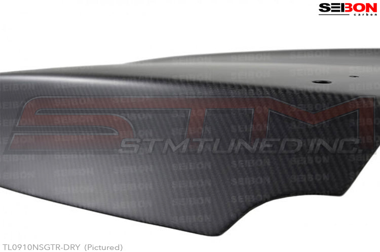 TL0910NSGTR-DRY Seibon R35 GTR Dry Carbon OEM Style with Spoiler Holes
