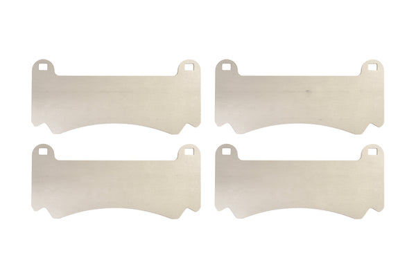 Girodisc Titanium Brake Pad Shields for Subaru STi