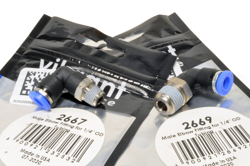 Vibrant Connections JEGS 110145 AN To NPT 90-Degree Adapter Fitting -8 ...